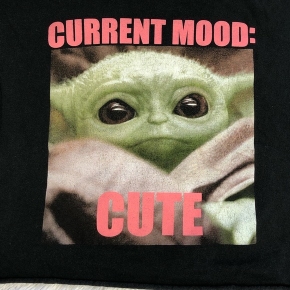 Star Wars | Tops | Star Wars Baby Yoda Crop Top | Poshmark